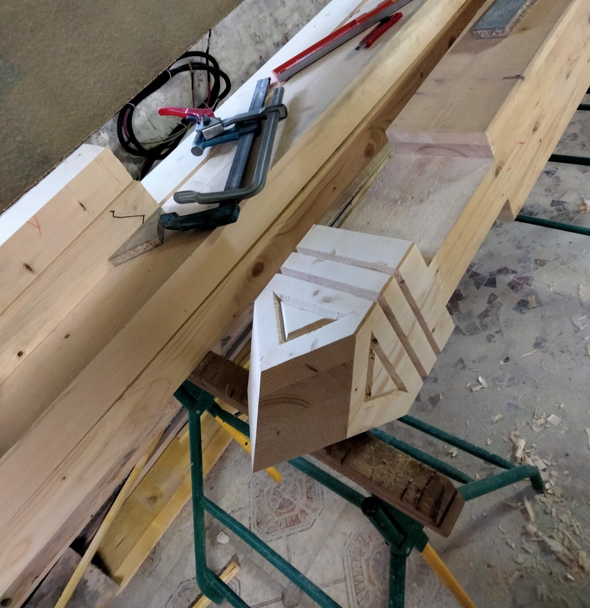 Surélévation mansard ossature bois - Herminette